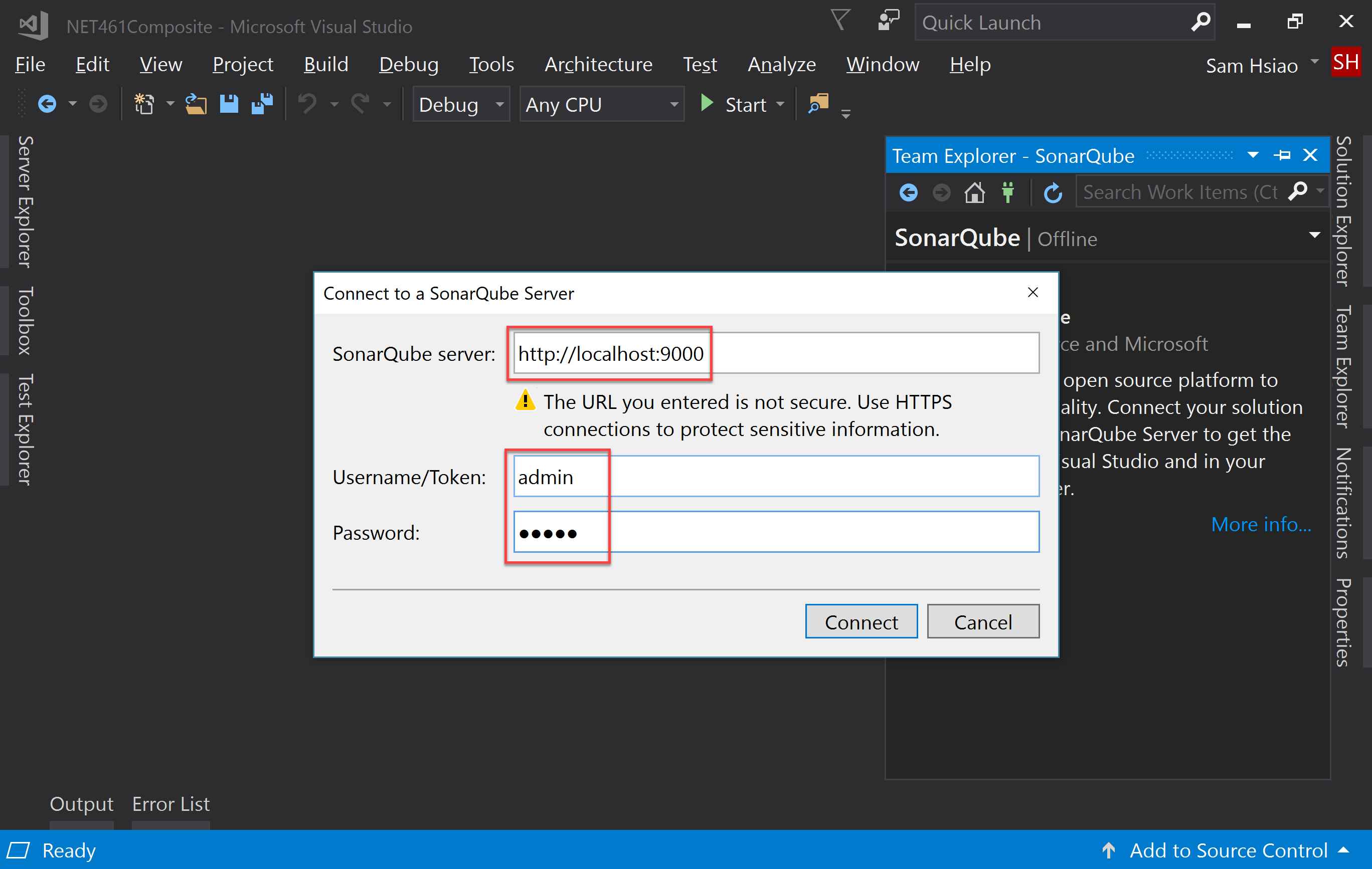  Visual Studio SonarLint 